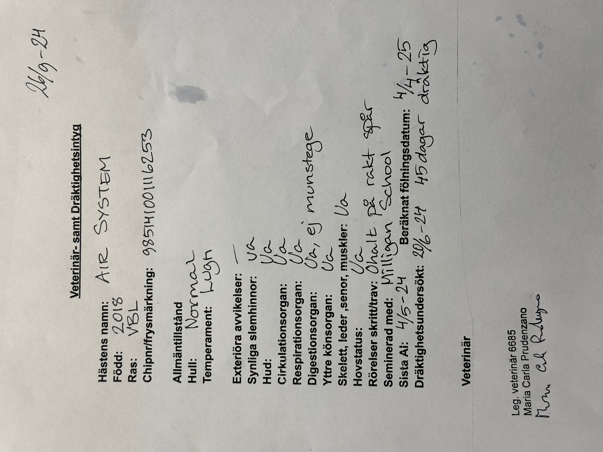 Air System – Travera.nu